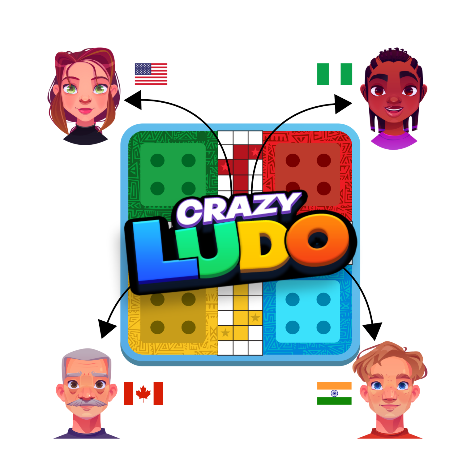 Crazy Ludo - Maliyo Games